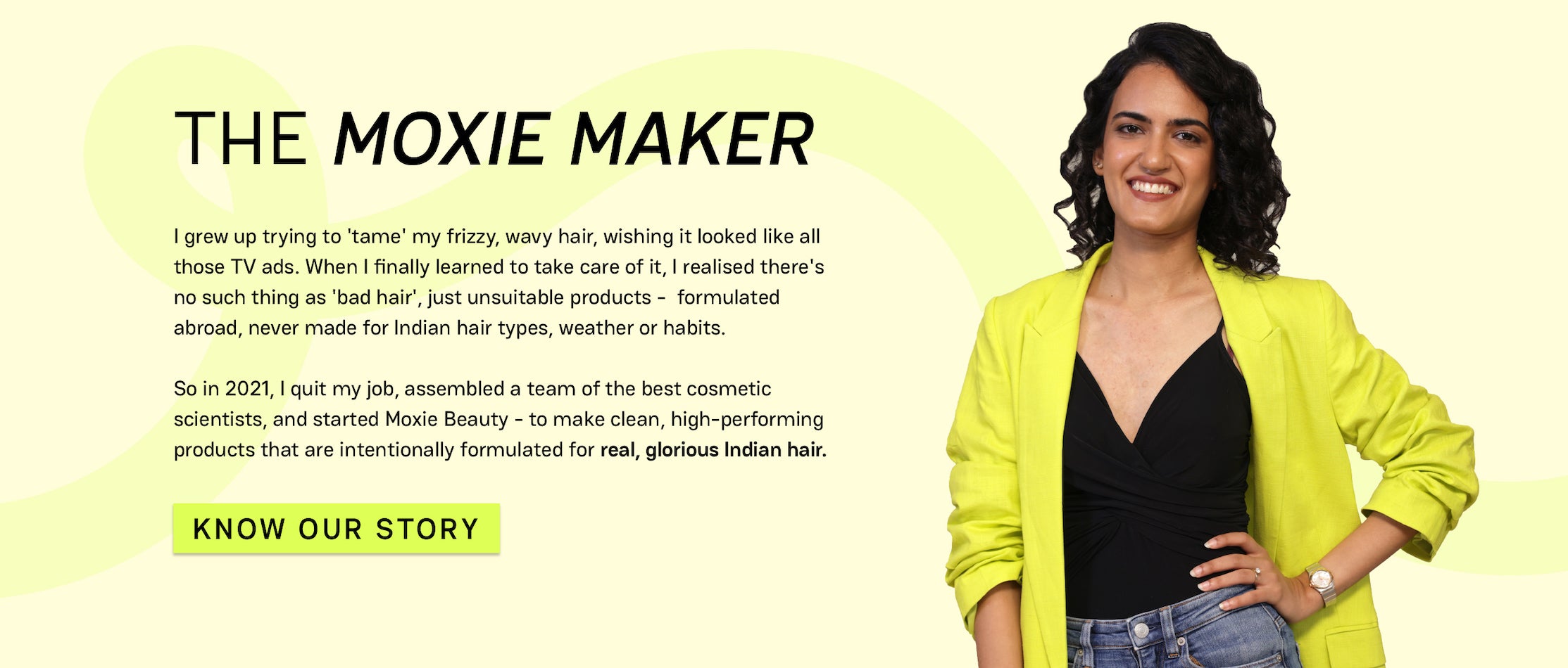 Moxie Beauty - Clean, high performing products for Indian hair types